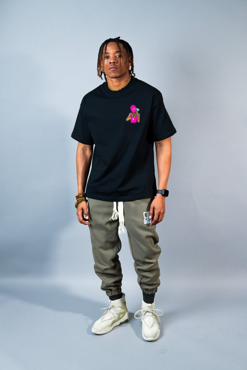 Men Pink Robber Tees – THE BRIDGE OFFICIAL