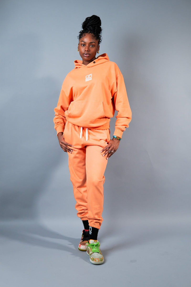 Women Peach Cobbler Tracksuit – THE BRIDGE OFFICIAL