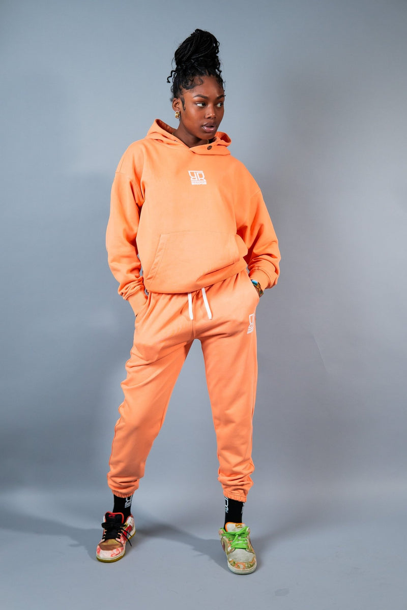 Women Peach Cobbler Tracksuit – THE BRIDGE OFFICIAL